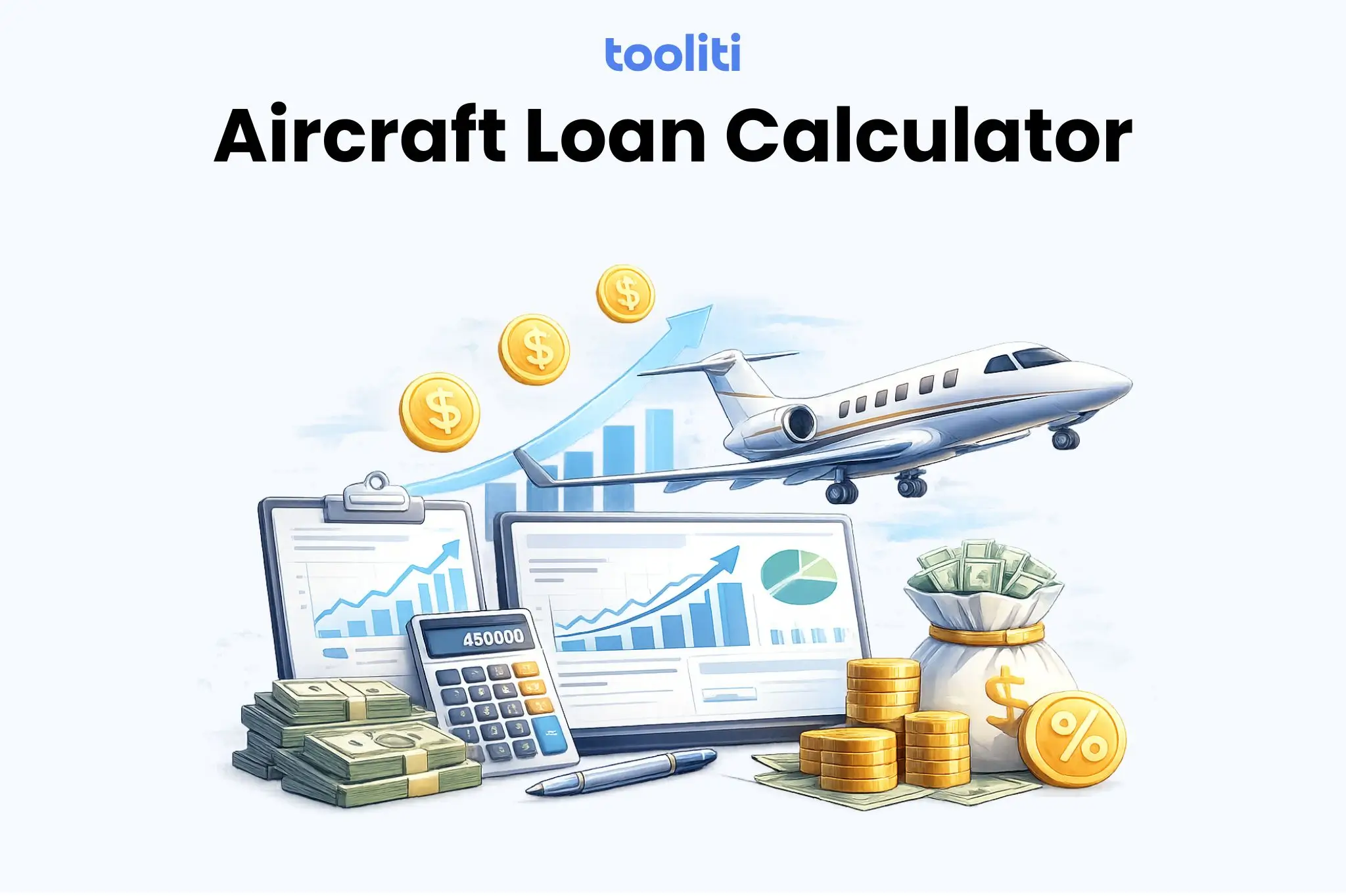 Aircraft Loan Calculator (Payment & Financing) | Tooliti